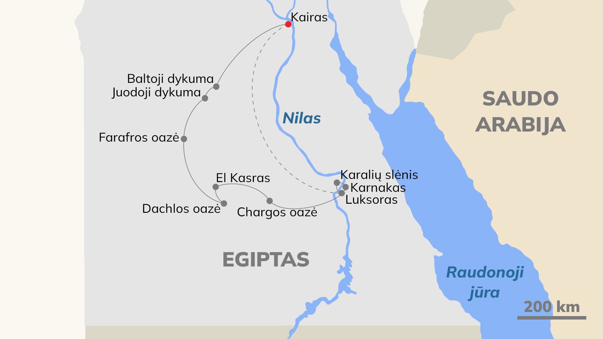 Baltoji dykuma: oazės ir miražai | Pažintinė kelionė - Egiptas | ITAKA_LT